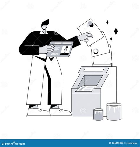 Print Design Abstract Concept Vector Illustration Stock Vector Illustration Of Storytelling