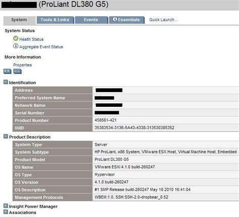 Monitoring HP VMware ESXi Hosts With HP Systems Insight Manager HPSIM