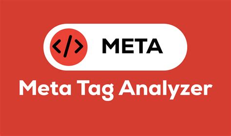 Meta Tags Analyzer