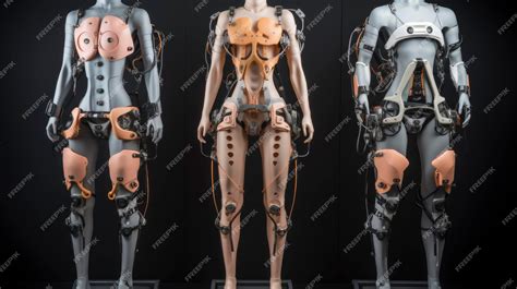 Premium Ai Image Exoskeletons Advanced Technology Innovative Wearable Robotics Human