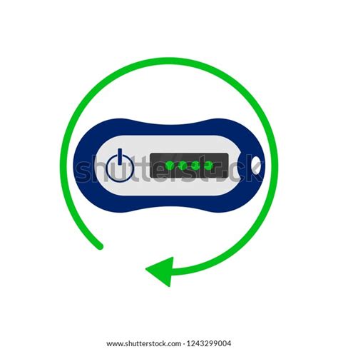 Cybersecurity Hardware Device Otp Token Onetime Stock Vector Royalty