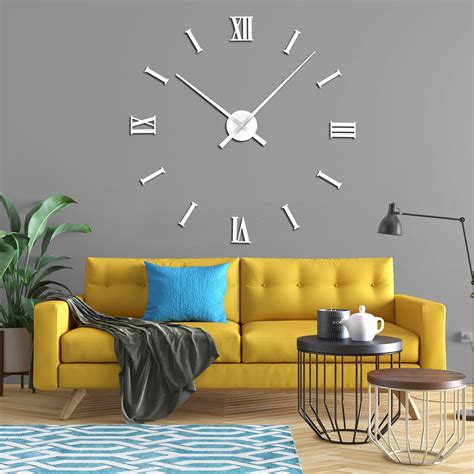 Часы большие настенные с цифрами 68 фото