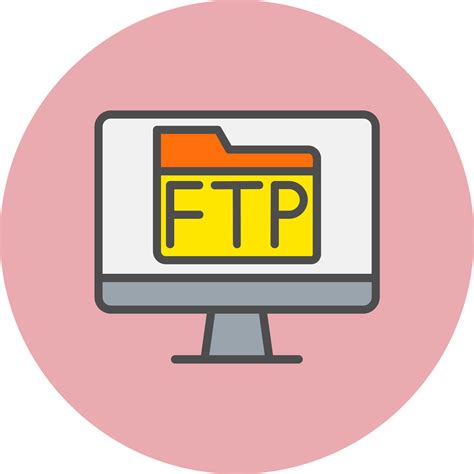 Ftp Vector Icon 16484193 Vector Art At Vecteezy