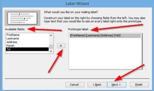How To Create Labels In Access