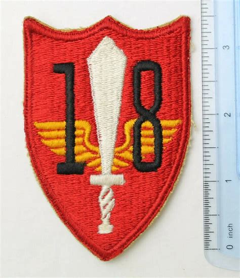 Original Wwii Usmc 18th Marine Defense Battalion Patch Eur 25 59 Picclick De