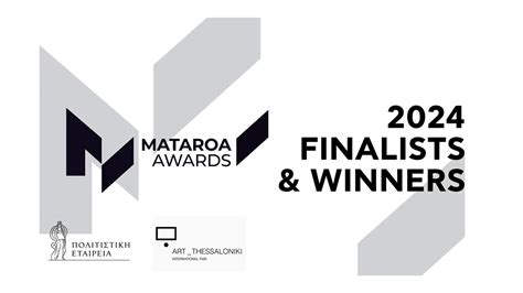Honored To Be Selected For The Mataroa Awards 2024 Steve Zafeiriou