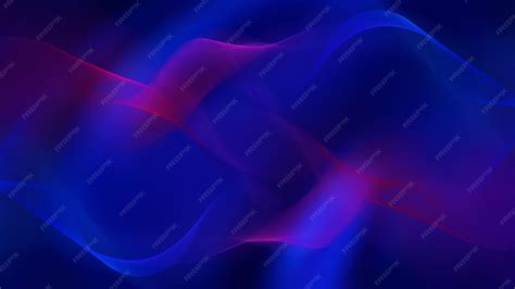Premium Photo Abstract Futuristic Hi Tech Waves Background