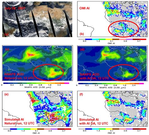 Gmd Development Of An Ozone Monitoring Instrument Omi Aerosol Index Ai Data Assimilation