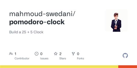 Github Mahmoud Swedanipomodoro Clock Build A 25 5 Clock