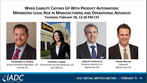 Iadc Technology Legal Manufacturing Iadcmidyearmeeting Innovation