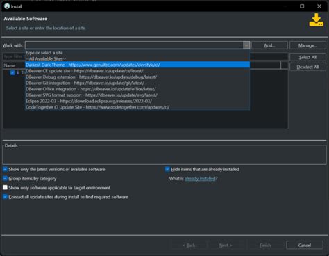 Configuring Dark Mode In Dbeaver With Devstyle Darkest Dark Theme