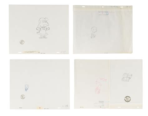 Peanuts Animation Cel Assortment Auction