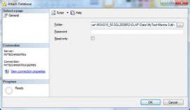 How To Attach SSAS Database In SQL Server MyTechMantra