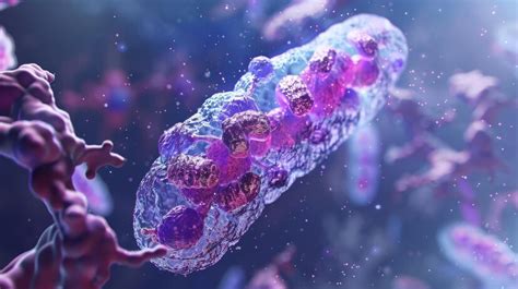 A Microscopic View Of A Cell In The Prophase Stage With The Nuclear