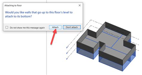 Revit 2022 Detach Walls From Floor To Select Floor Footprint By Tabbing