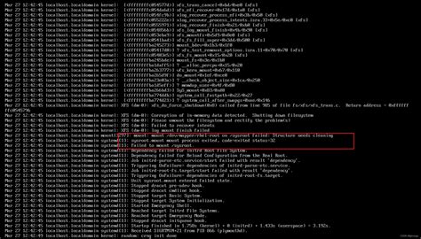 记一次虚拟机重启后根目录无法挂载问题解决虚拟机重启挂载怎么解决 Csdn博客