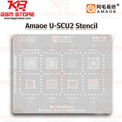 Amaoe U Scu2 Stencil