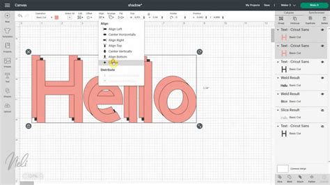 How To Add Shadow To Text In Cricut Design Space NeliDesign