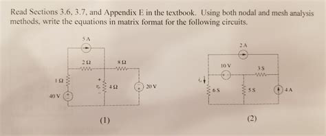 Solved Read Sections And Appendix E In The Chegg