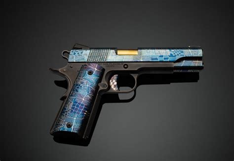 Exclusive These Mosaic Damascus Steel Pistols Are Unlike Any Firearms