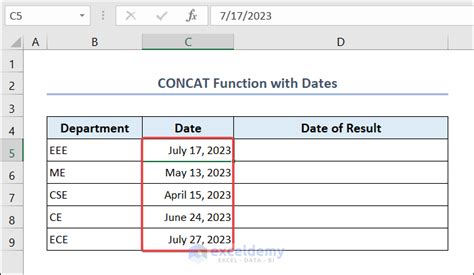 How To Use The Concat Function In Excel 7 Examples Exceldemy