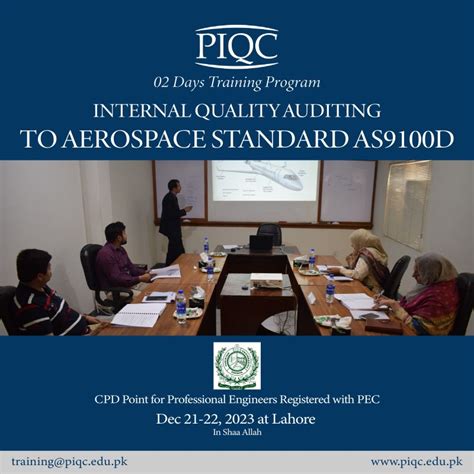 Piqc Institute Of Quality Pakistan On Linkedin Trainingprogram