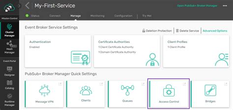configuring an event broker service to use oauth identity provider