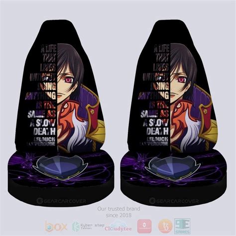 Hot Lelouch Lamperouge Code Geass Anime 3d Seat Car Cover Express
