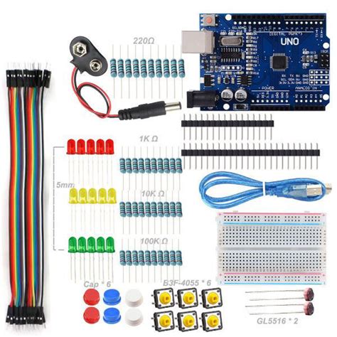Kit De Inicio Uno R3 Mini Compatible Con Arduino Turibot