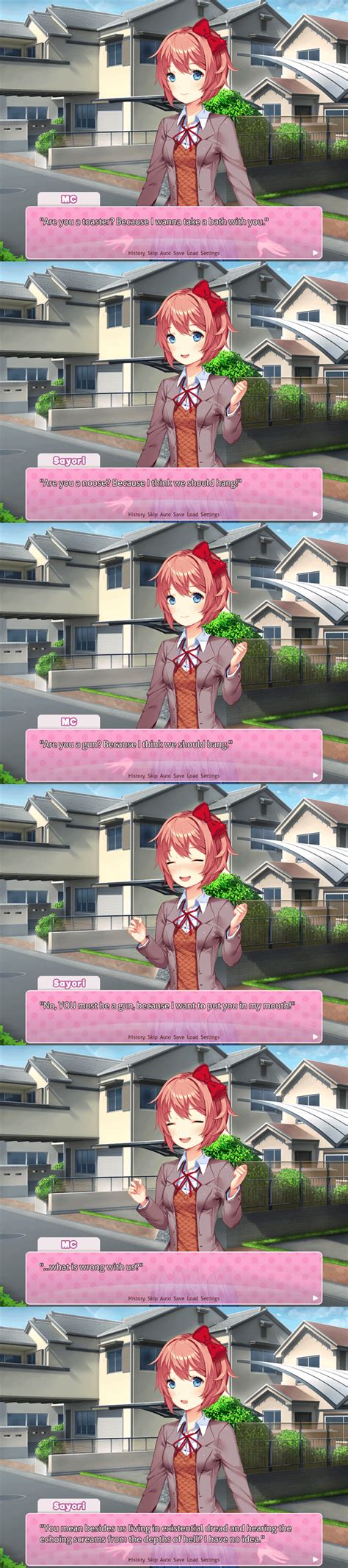 Flirting With Sayori 3 Rddlc