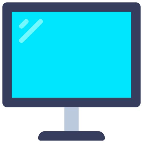 Computer Monitor Free Technology Icons