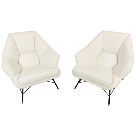 Pair Of Midcentury Italian Armchairs For Sale At 1stdibs