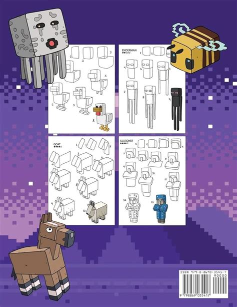 How To Draw Minecraft Mobs Easy