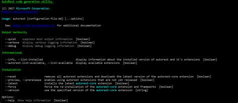 Testing Autorest 2 0 Build · Issue 2599 · Azure Autorest · Github