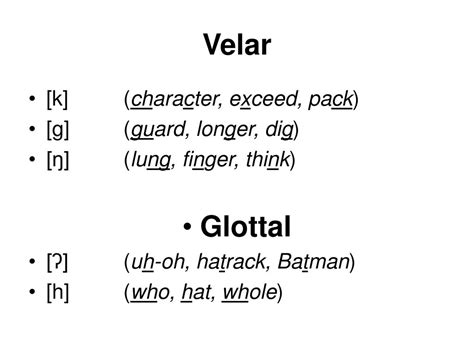 Ppt Describing Consonants Powerpoint Presentation Free Download Id26025