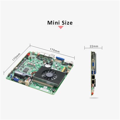 Mini Itx Motherboard Lvds Unbranded Board Dual Lan Port I U Embedded Mini Itx Motherboard