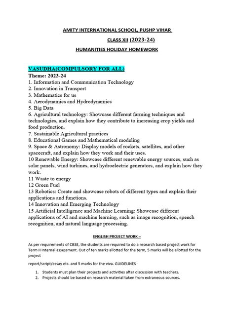 Humanities Holiday Homework Pdf Qualitative Research Psychology