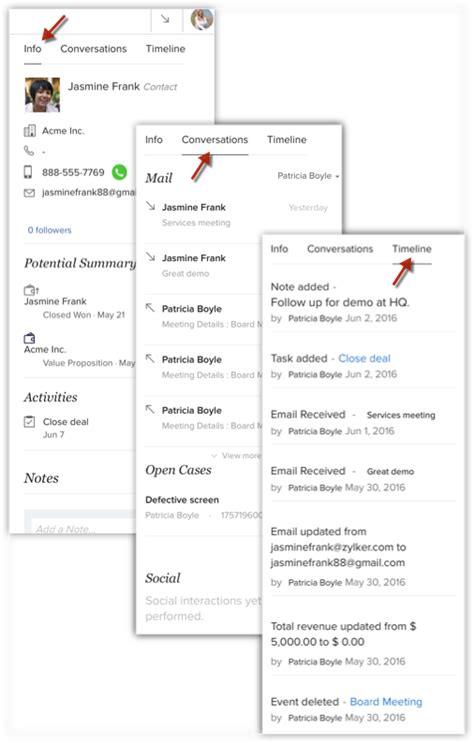 メール オンラインヘルプzoho crm