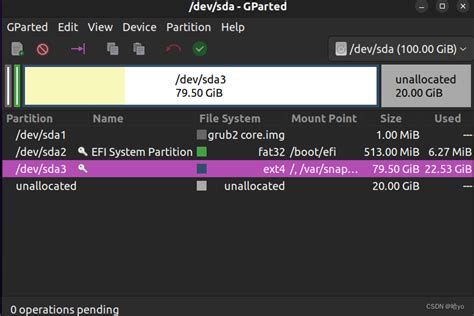 Vmware虚拟机扩容磁盘vmware Gparted Csdn博客