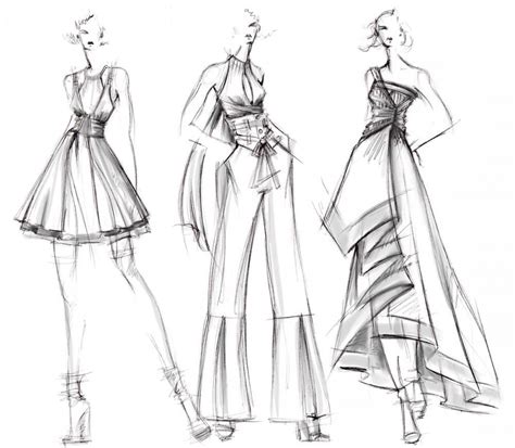 Эскизы одежды для 88 фото
