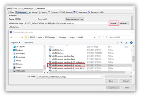 Howto Debugging Lax On S32r45 Using S32 Debugger Nxp Community
