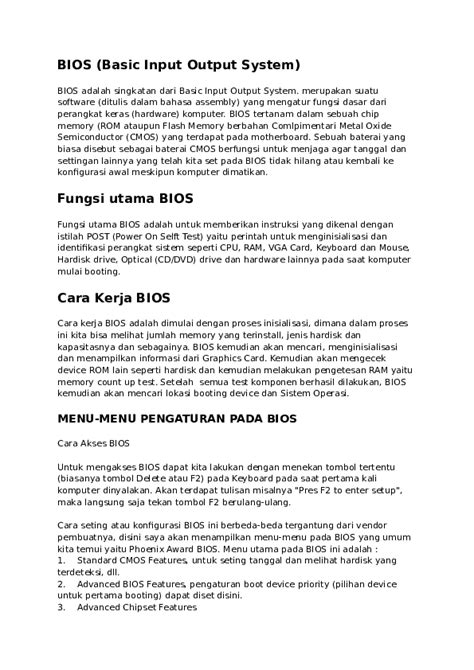 doc bios basic input output system