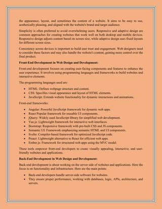 Understanding The Concept Of Web Design And Development Pdf