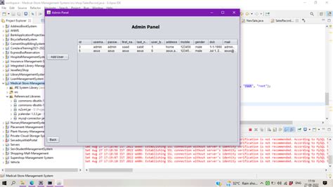 free download medical store management system project in java with