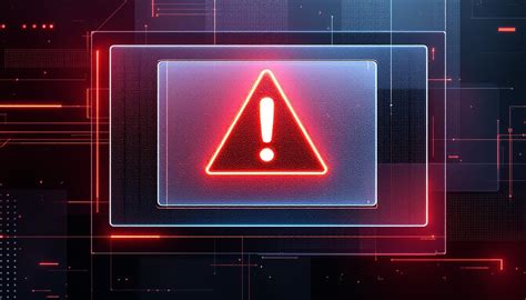 Free Digital Warning Interface Image Alert Warning Interface