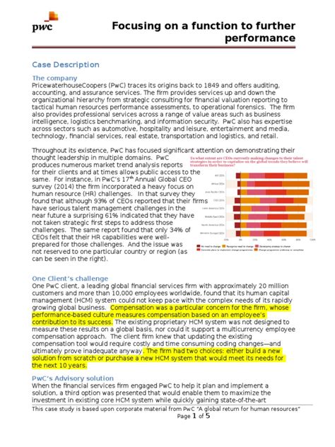 Pw C Download Free Pdf Pricewaterhouse Coopers Business Process