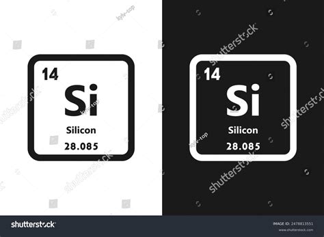 Atomic Structure Silicon Over 559 Royalty Free Licensable Stock
