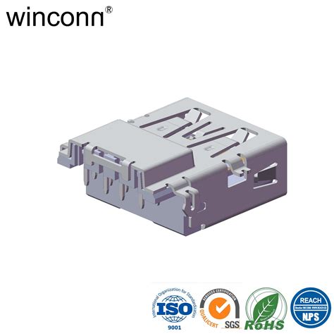 USB Sinker DIP Type Connector USB And P USB