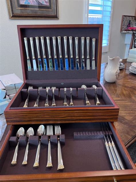 Lenox Rosewood Flatware Chest Macys