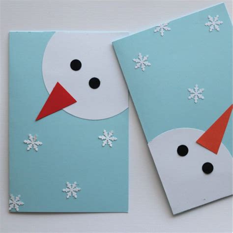 Snowman Christmas Cards Artofit